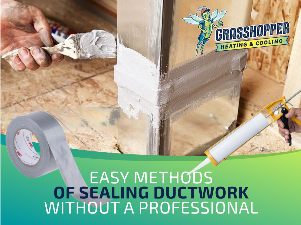 Easy Methods of Sealing Ductwork Without a Professional