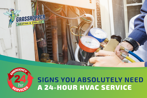 Signs You Absolutely Need 24-Hour HVAC Service